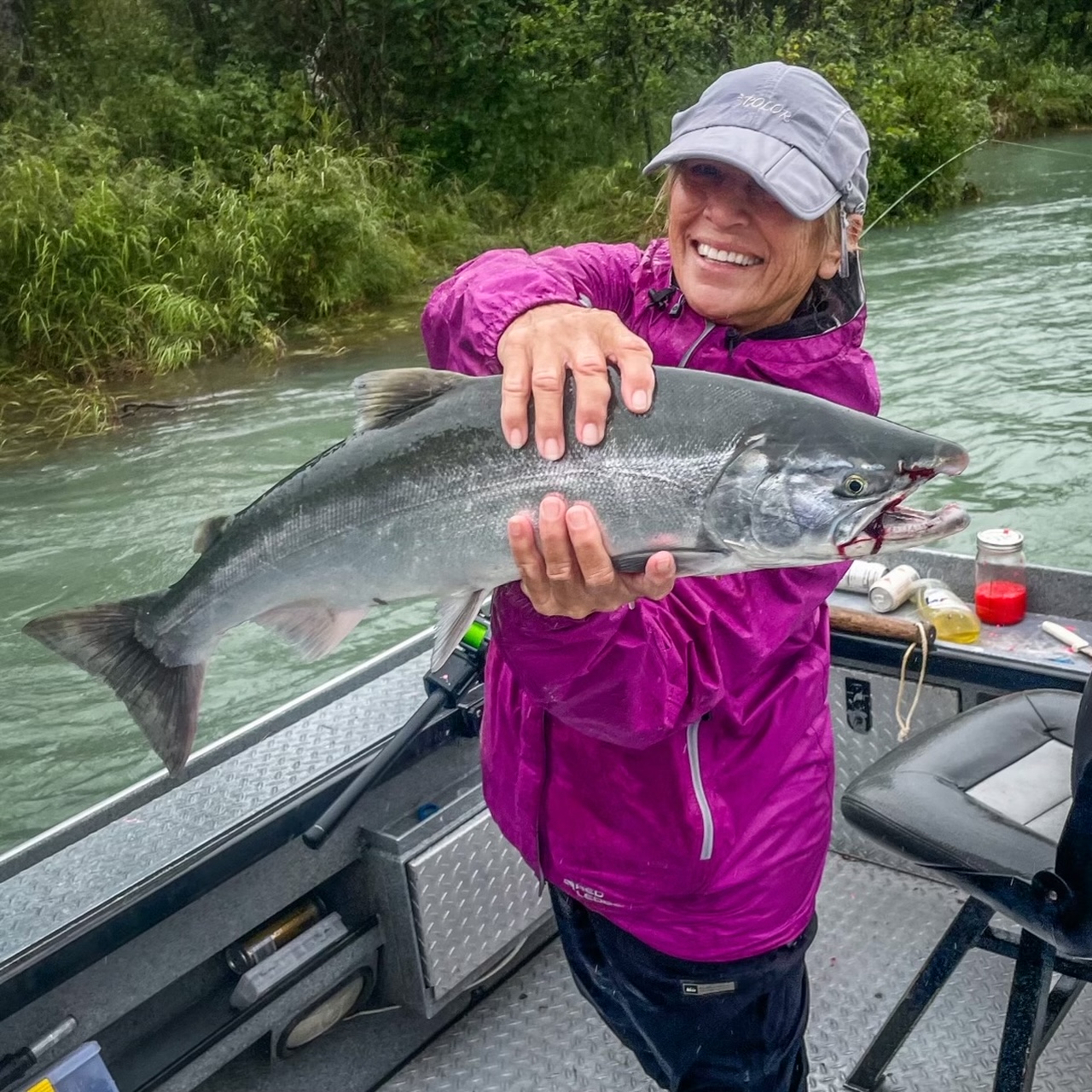 Fishing for Silver (Coho) Salmon on the Kenai - Chadwick's Fishing Guide